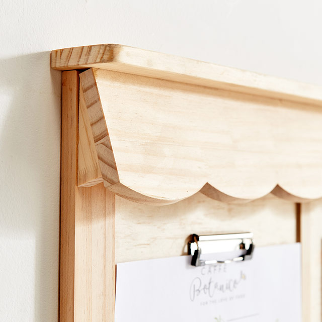 POOM | 피터 A3 클립형 4칸 게시판