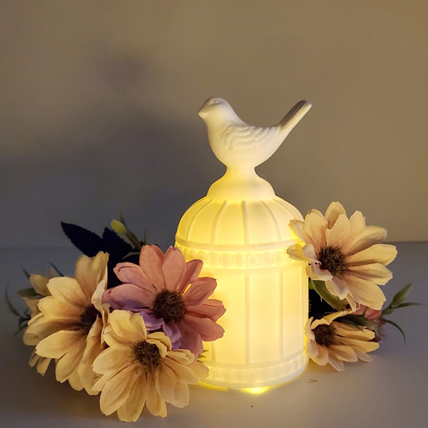 POOM | boaz 버드 미니 세라믹 무드등 LED 인테리어 조명