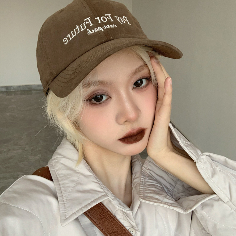 POOM | 온더모먼트 PAY FOR FUTURE 워싱 볼캡 C1 옐로우