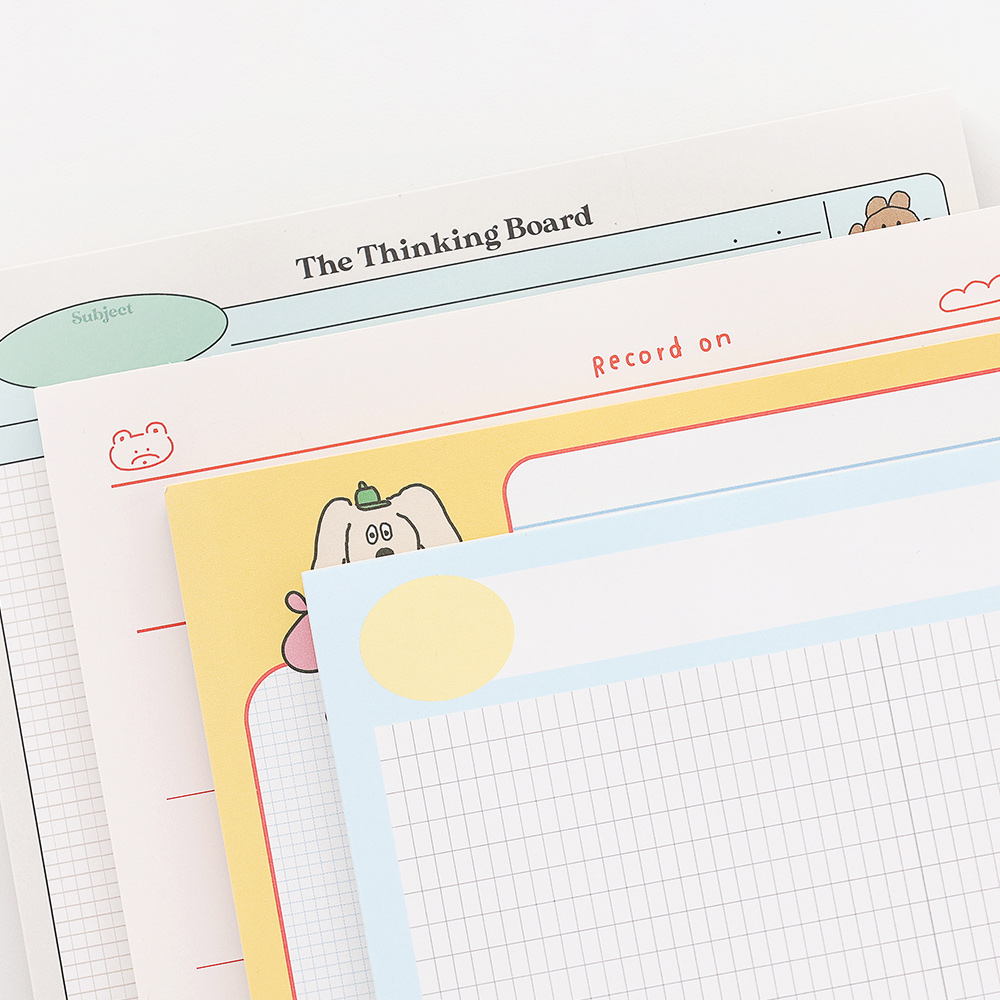 POOM | Romane B5 메모패드