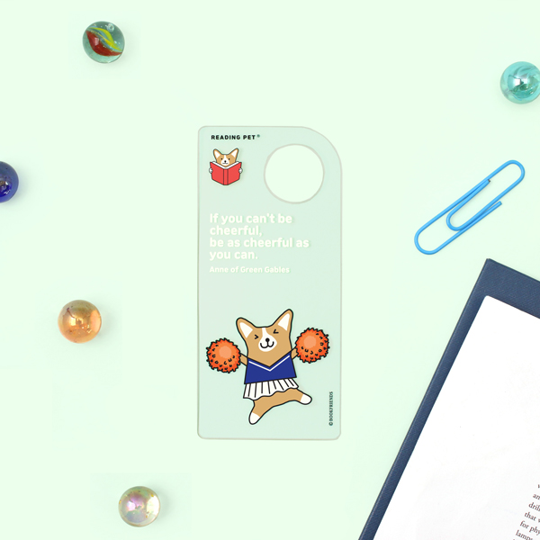 POOM | 리딩펫 투명 책갈피 ver2 북마크