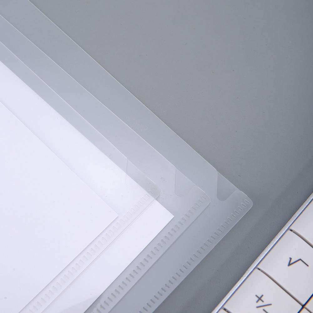 POOM | 델리 투명 L홀더 A4 사이즈 10매입 L자파일