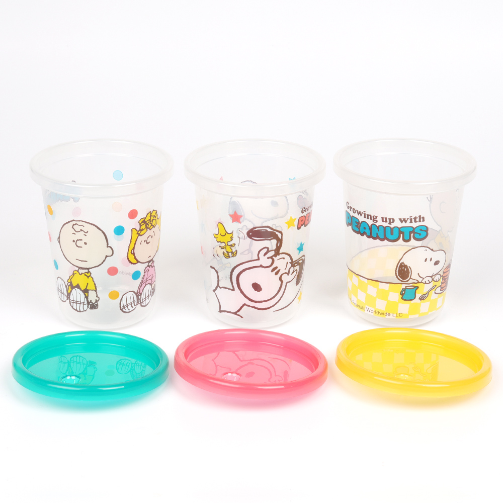 POOM | 스누피 믹스 스트로 텀블러 3P 세트 320ML