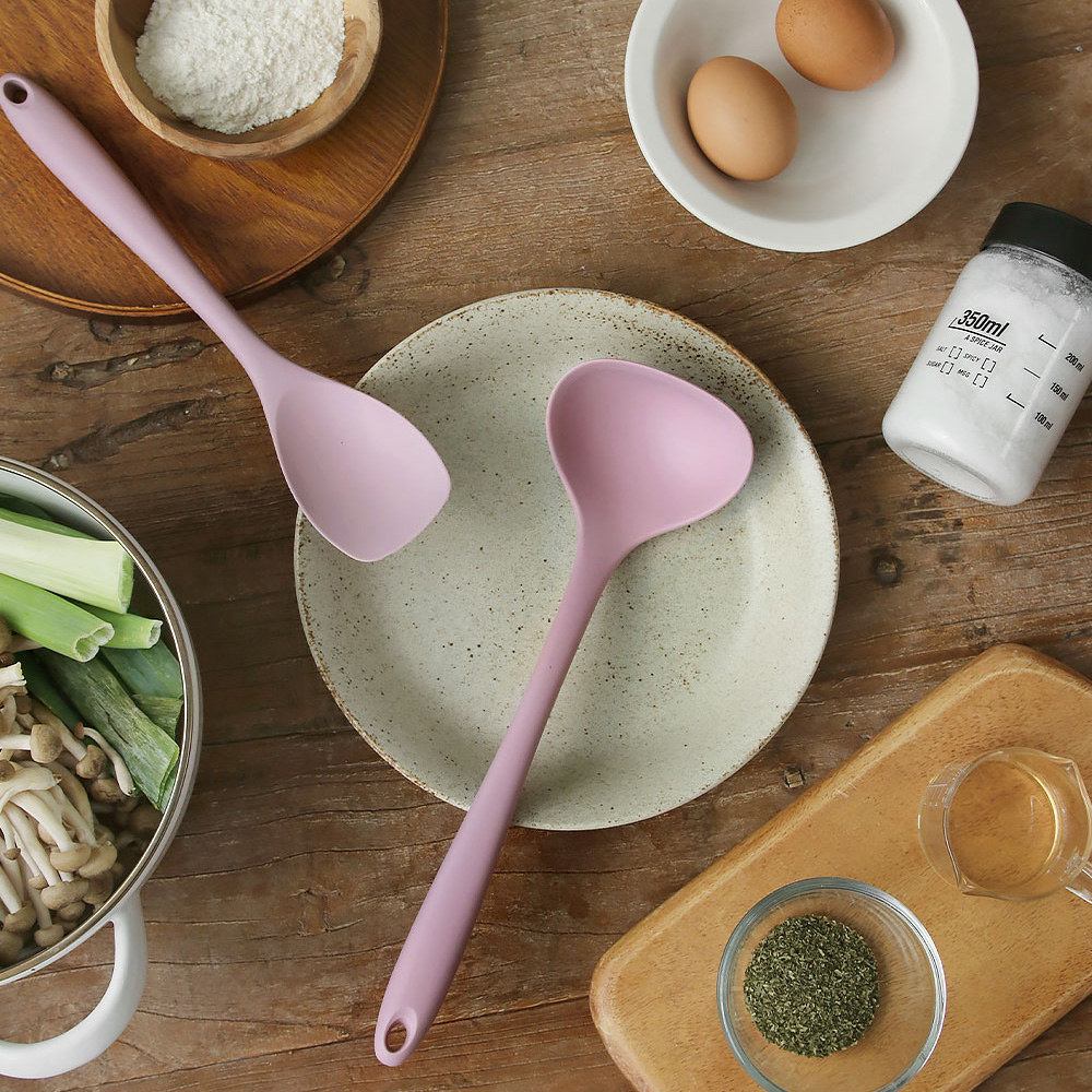 POOM | 코코핑크 실리콘 조리도구 풀세트 5p