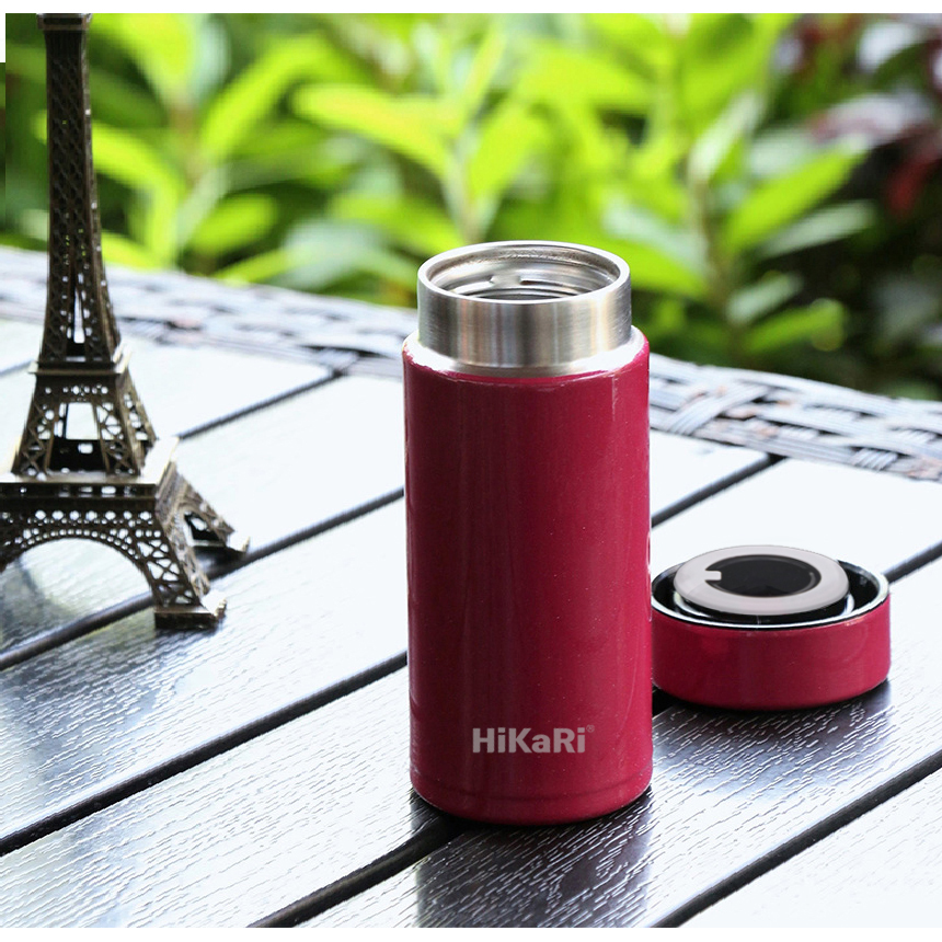 POOM | 히카리 슬림 미니 보온 보냉 스텐 텀블러 보온병 200ml