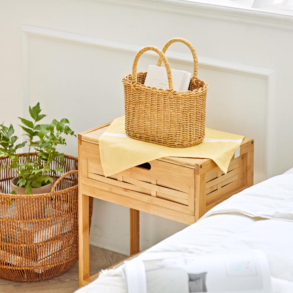 POOM | PP라탄 피크닉 바스켓 - S