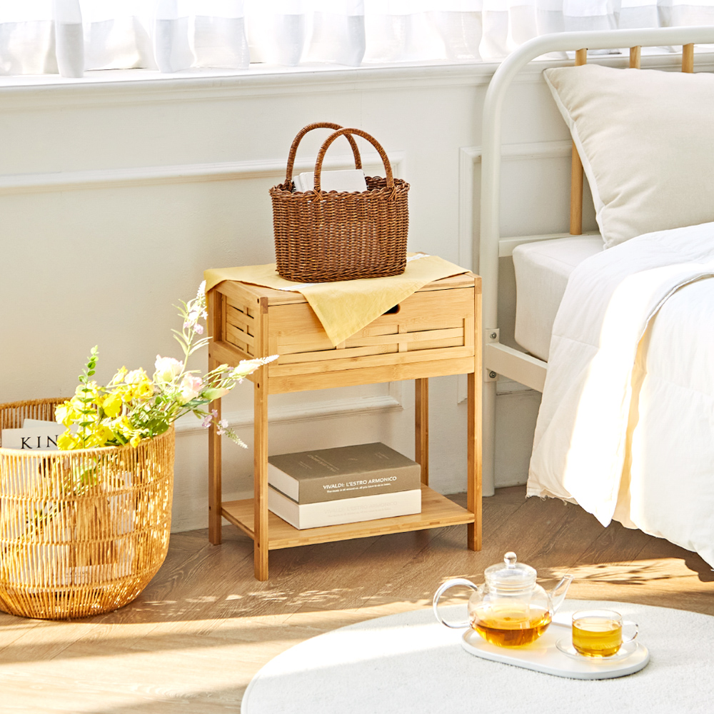 POOM | PP라탄 피크닉 바스켓 - S