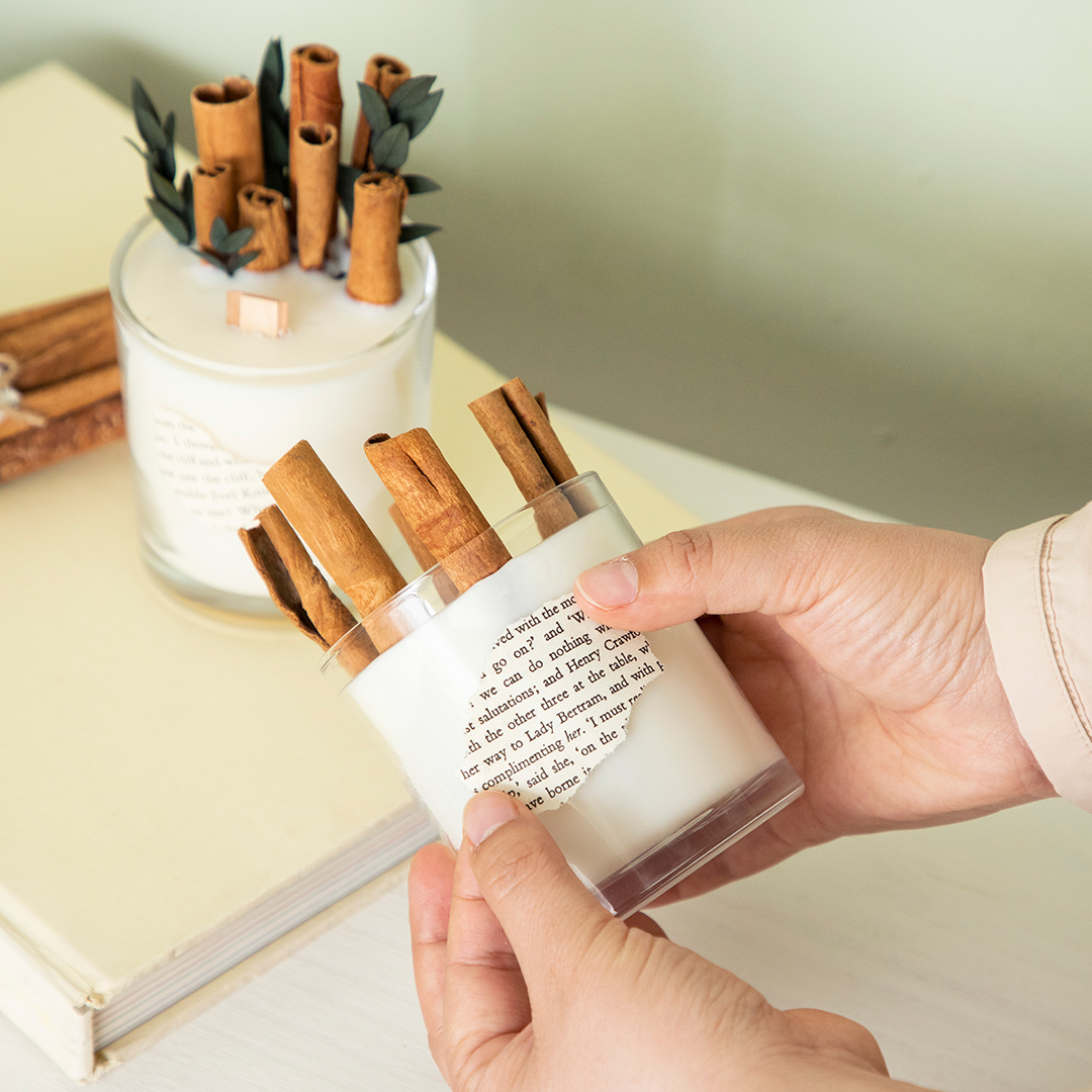 POOM | 시나몬 캔들 만들기 DIY 키트