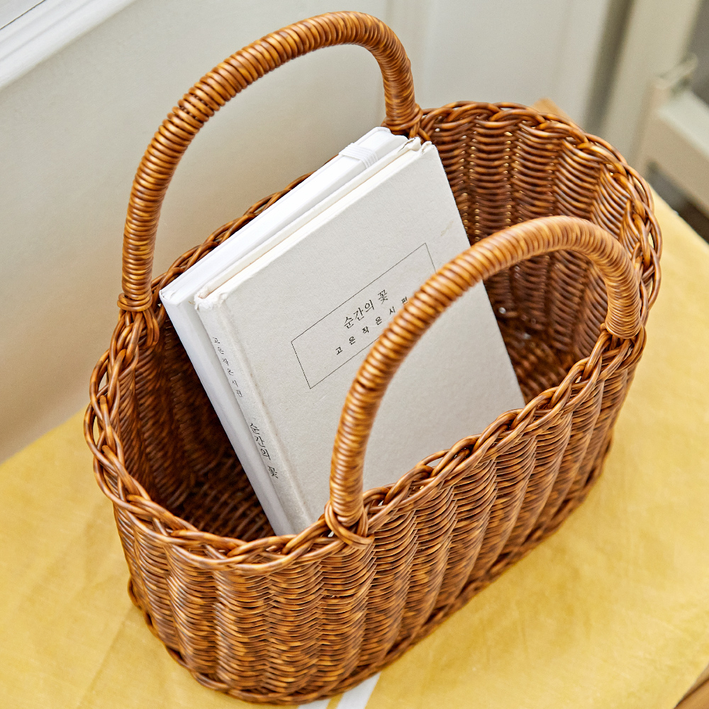 POOM | PP라탄 피크닉 바스켓 - S