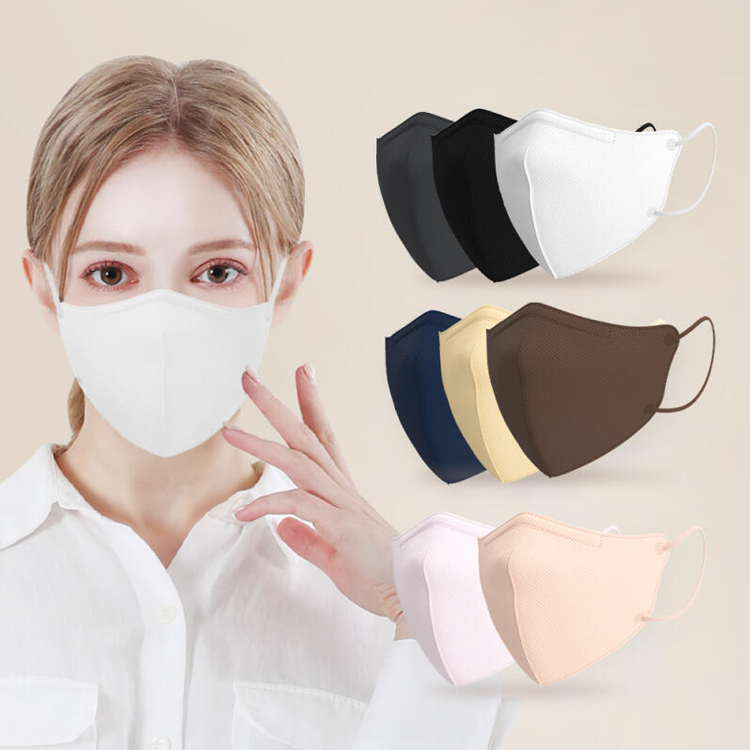 POOM | ELVA 엘바 세븐 클린 2D KF94 새부리형 컬러 마스크 (25매