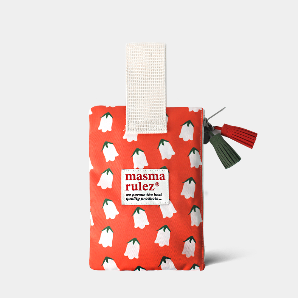 POOM | Strap pouch _ flower bellflower