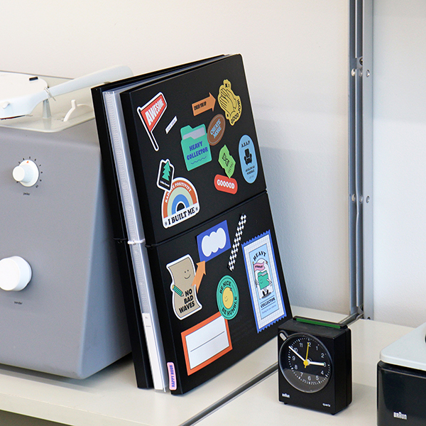 POOM | 스토리지 A4 클리어 파일 (20매 커스텀스티커)