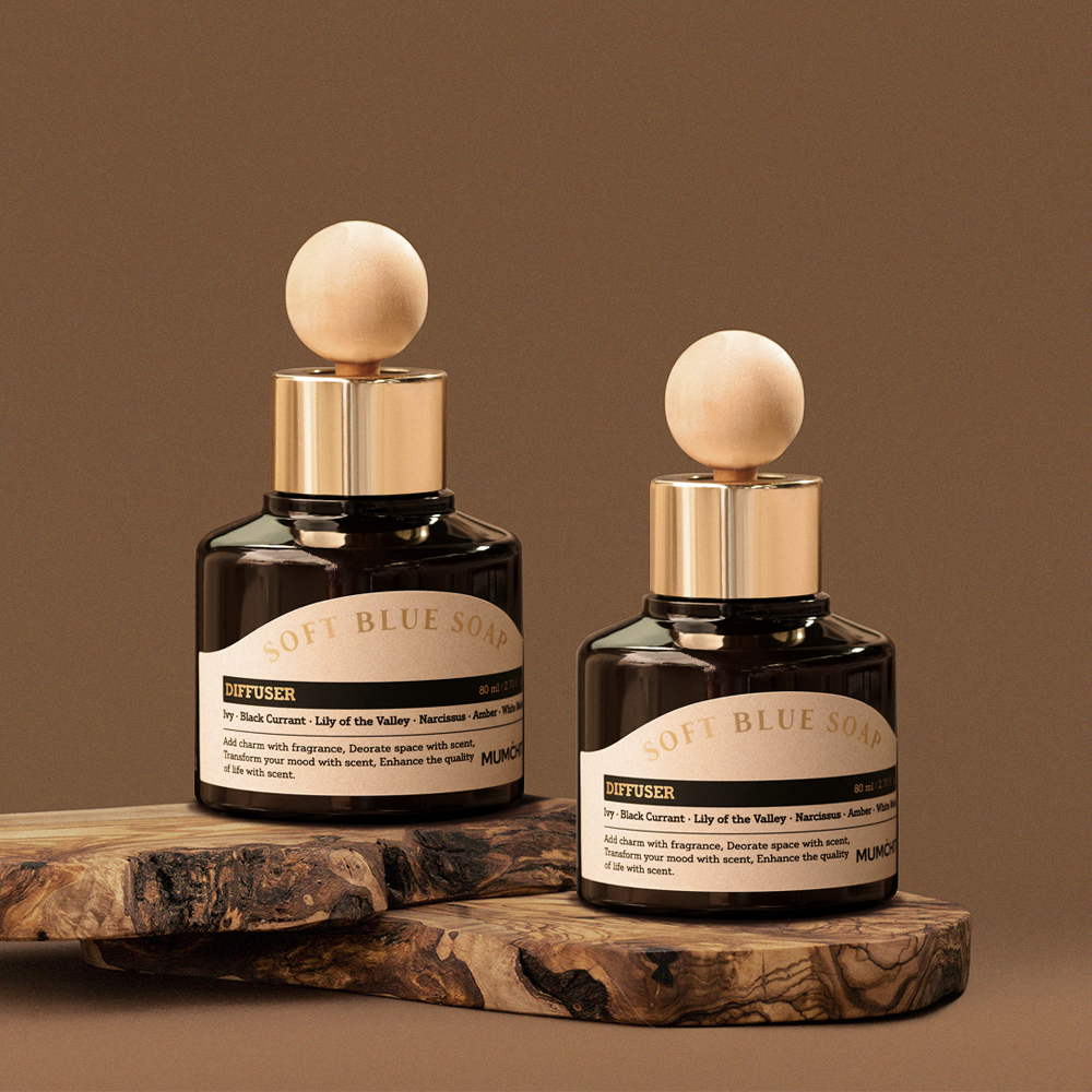 POOM | 멈칫 바이오톡스 차량용 디퓨저 80ml(4종 中 택 1)