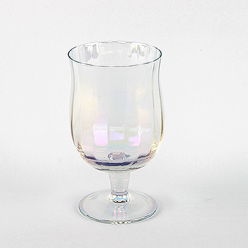 POOM | 홀로그램 유리컵 고블렛잔 270ml