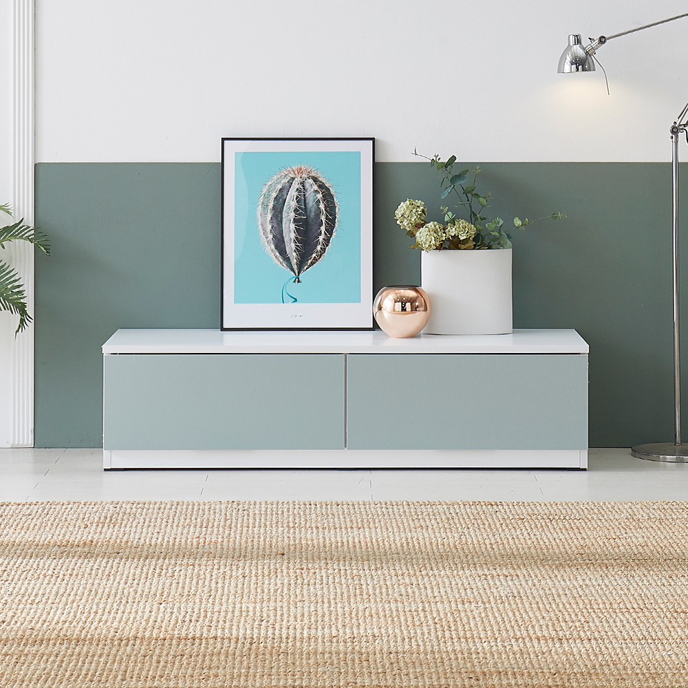 POOM | SJ 브엘 거실장 티비다이 1200