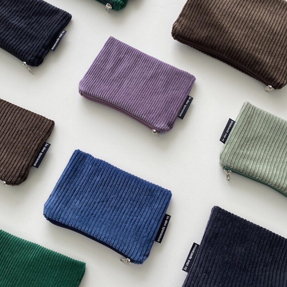 POOM | 골덴 파우치 M size (14color)