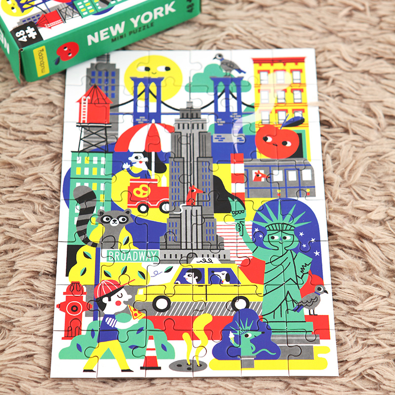 POOM | [공간27] 뉴욕 48피스 미니퍼즐