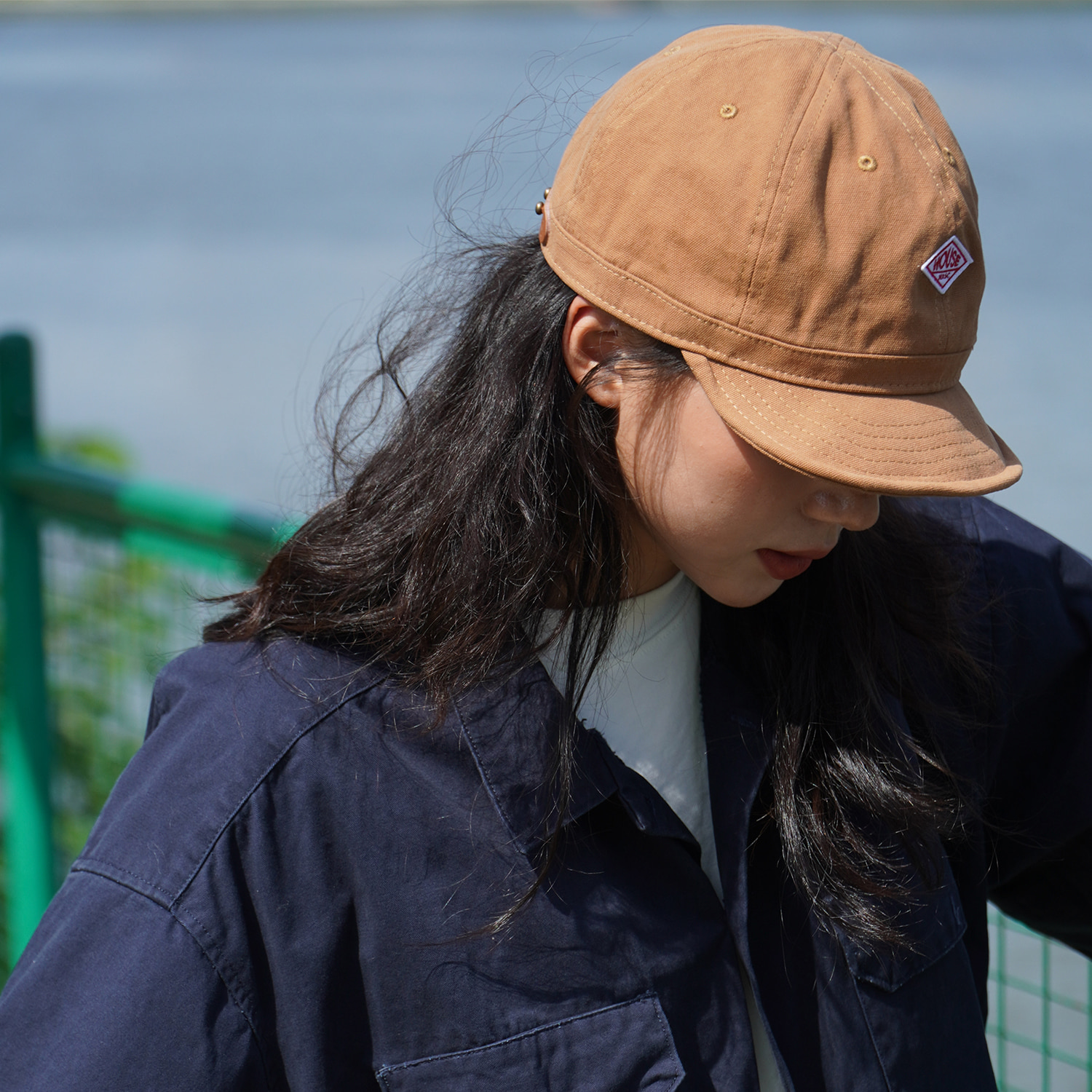 POOM | WASC HOUSE 로고 숏캡 C2 네이비