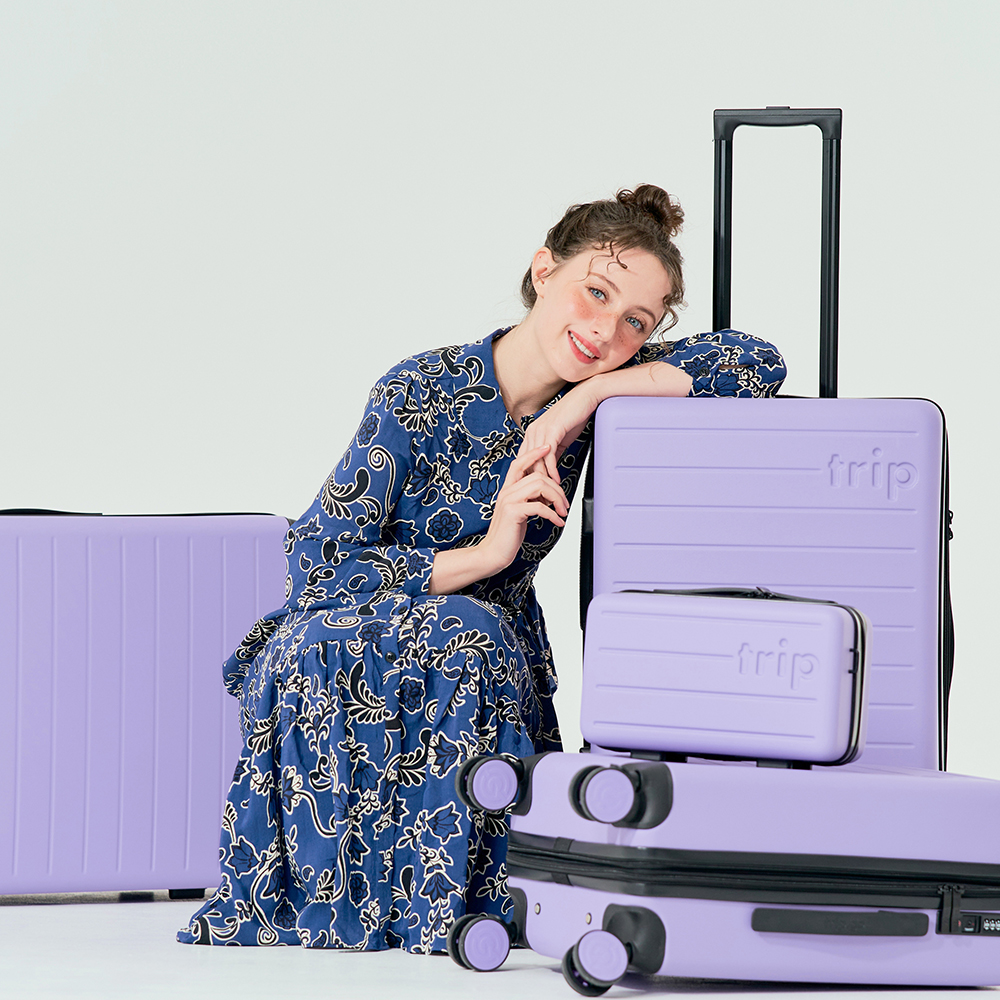 POOM | 트립고 젤리빈 여행 캐리어 24인치 캐리어