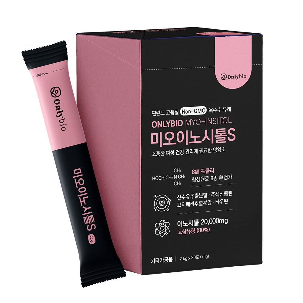 POOM | 온리바이오 미오이노시톨S 2.5g x 30포