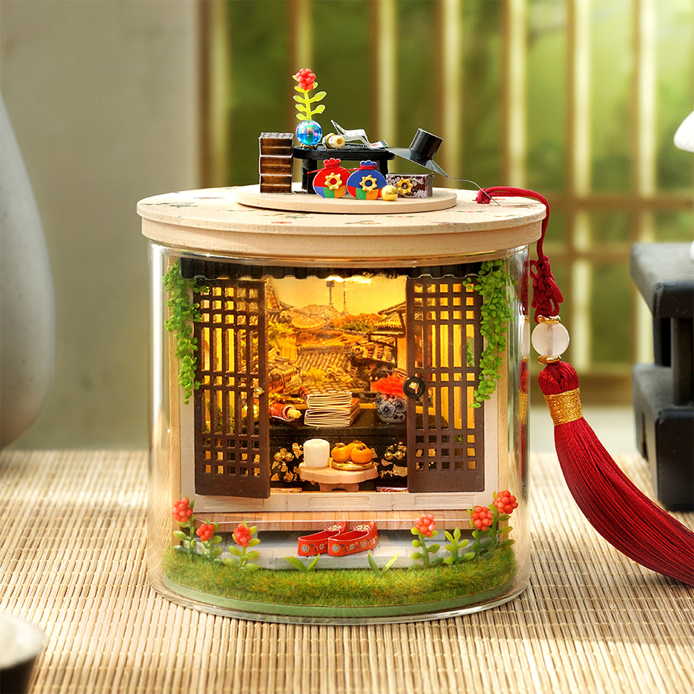 POOM | DIY 미니보틀 한옥 사랑채