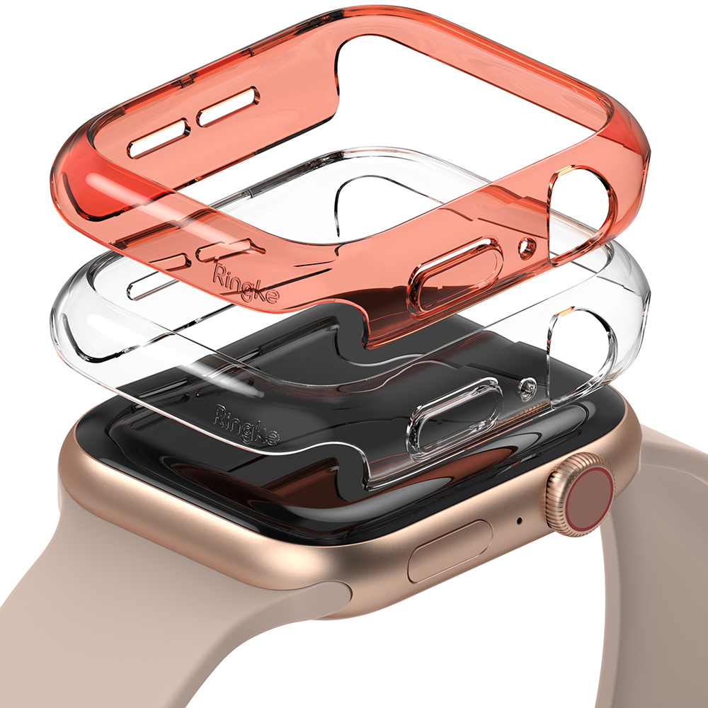 POOM | 링케 애플워치SE2/SE/4/5/6 40mm 슬림 케이스 2P 1SET