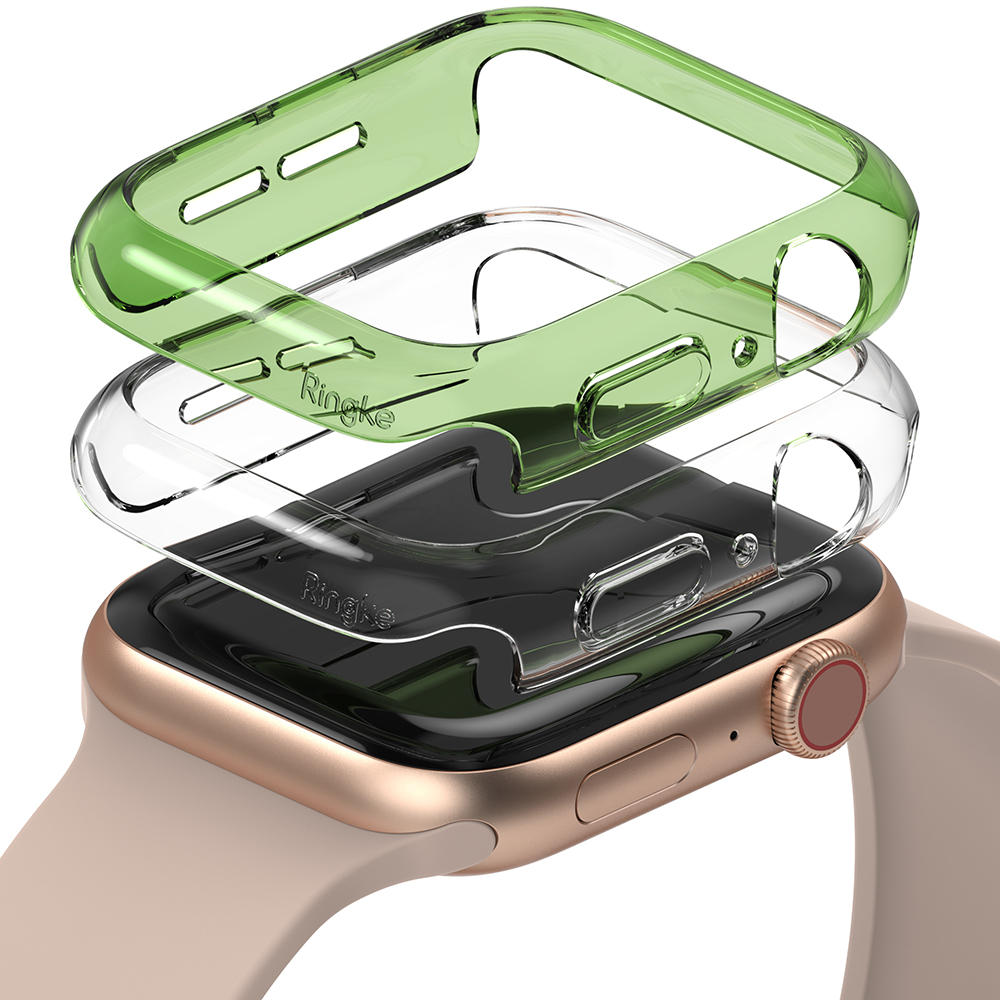 POOM | 링케 애플워치SE2/SE/4/5/6 40mm 슬림 케이스 2P 1SET