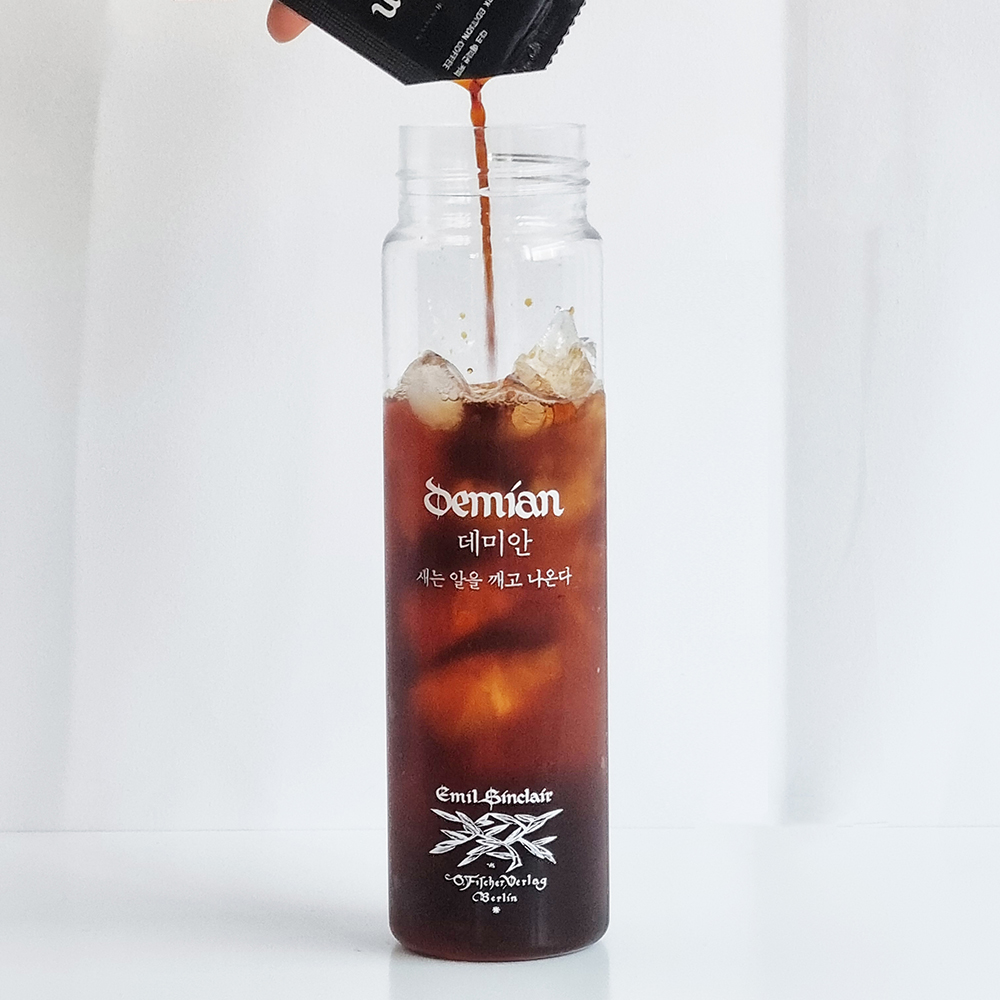 POOM | 데미안 메탈 슬림 트라이탄 보틀 500ml