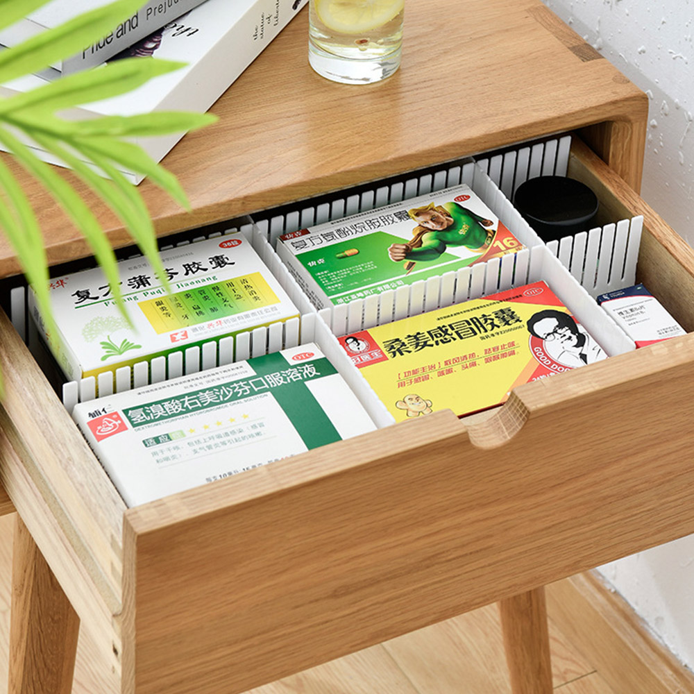 POOM | DIY 잘라쓰는 파티션/서랍 칸막이 4P 38x11cm