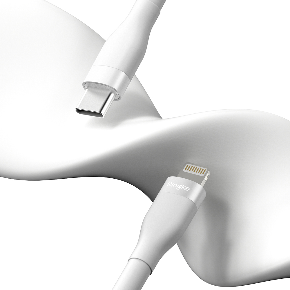 POOM | 링케 2m USB-A to 라이트닝 초고속충전 파스텔 케이블