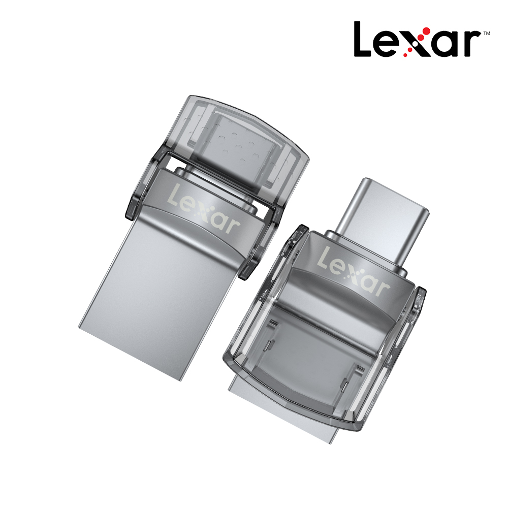 POOM | Lexar Dual Drive D35c Type-C OTG USB 3.0 128GB