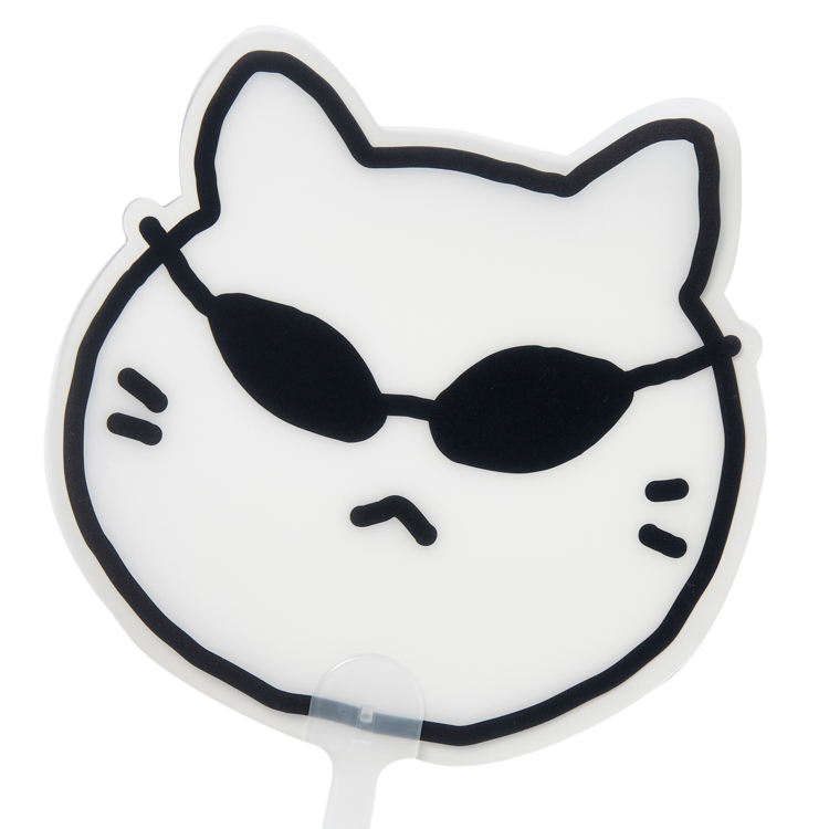 POOM | PP부채 (소) 힙한고양이 (26028128)