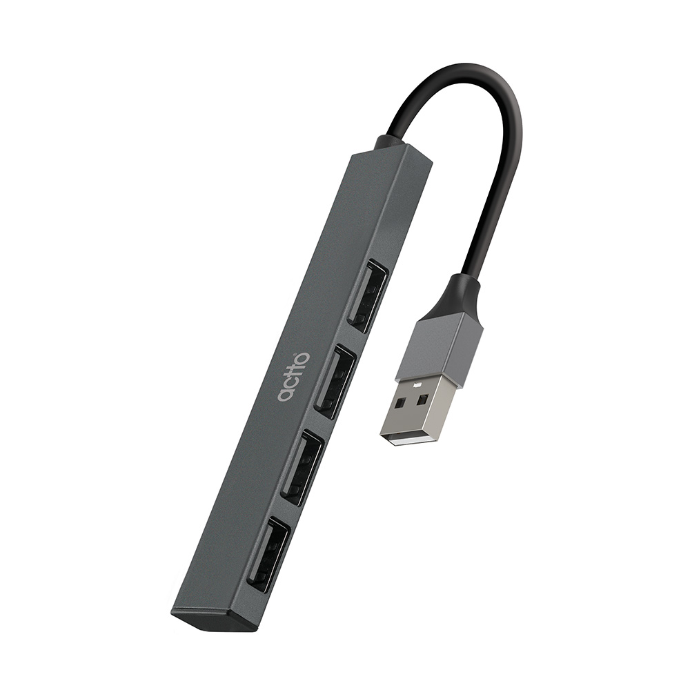 POOM | 엑토 USB 2.0 4포트 무전원 포트확장 멀티허브 HUB-50
