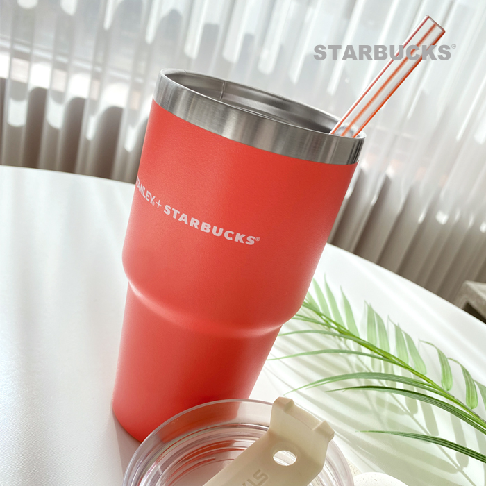 POOM | 스타벅스 DT 스탠리 코랄 서머 켄처 텀블러 591ml
