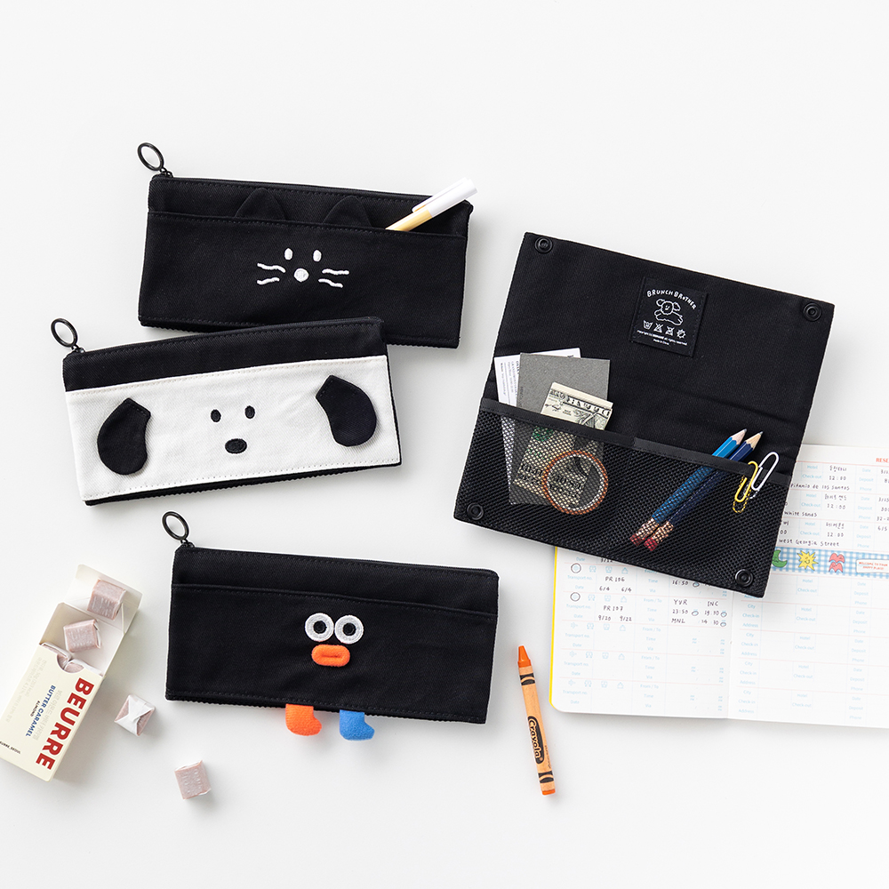 POOM | Brunch Brother 폴더블 필통 ver.2