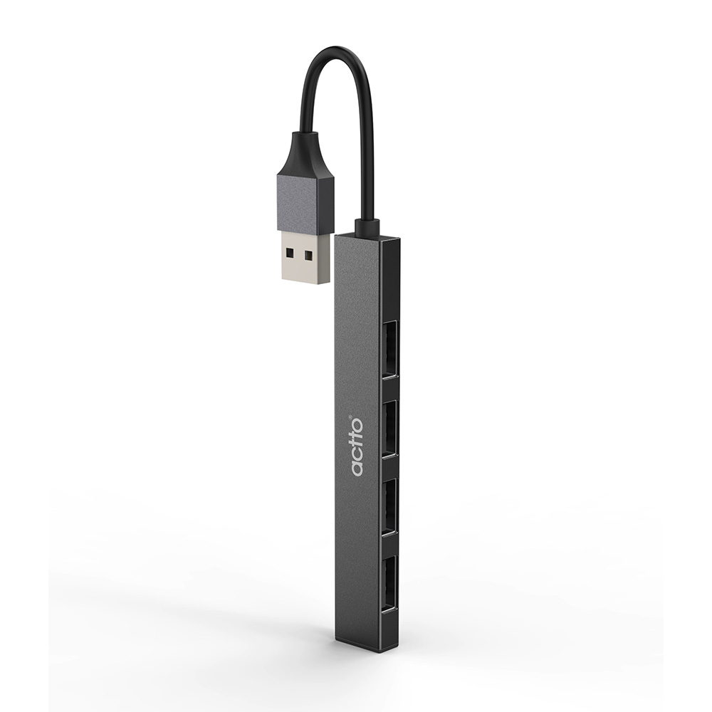 POOM | 엑토 USB 2.0 4포트 무전원 포트확장 멀티허브 HUB-50