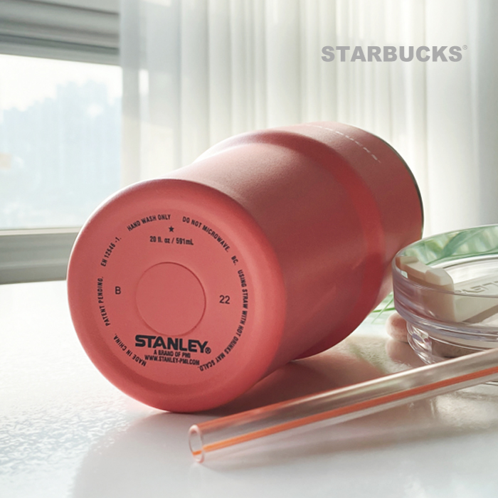 POOM | 스타벅스 DT 스탠리 코랄 서머 켄처 텀블러 591ml