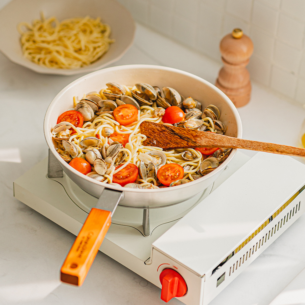 POOM | 라일리 바닥3중 스텐 26cm 프라이팬