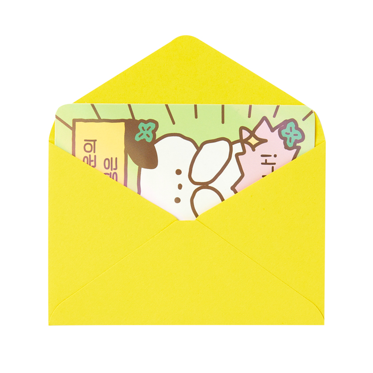 POOM | 미니엽서10P 그대로킵고잉 (01005119)