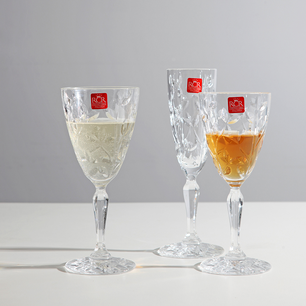 POOM | [RCR]라우르스 크리스탈 와인잔 샴페인잔 2P세트