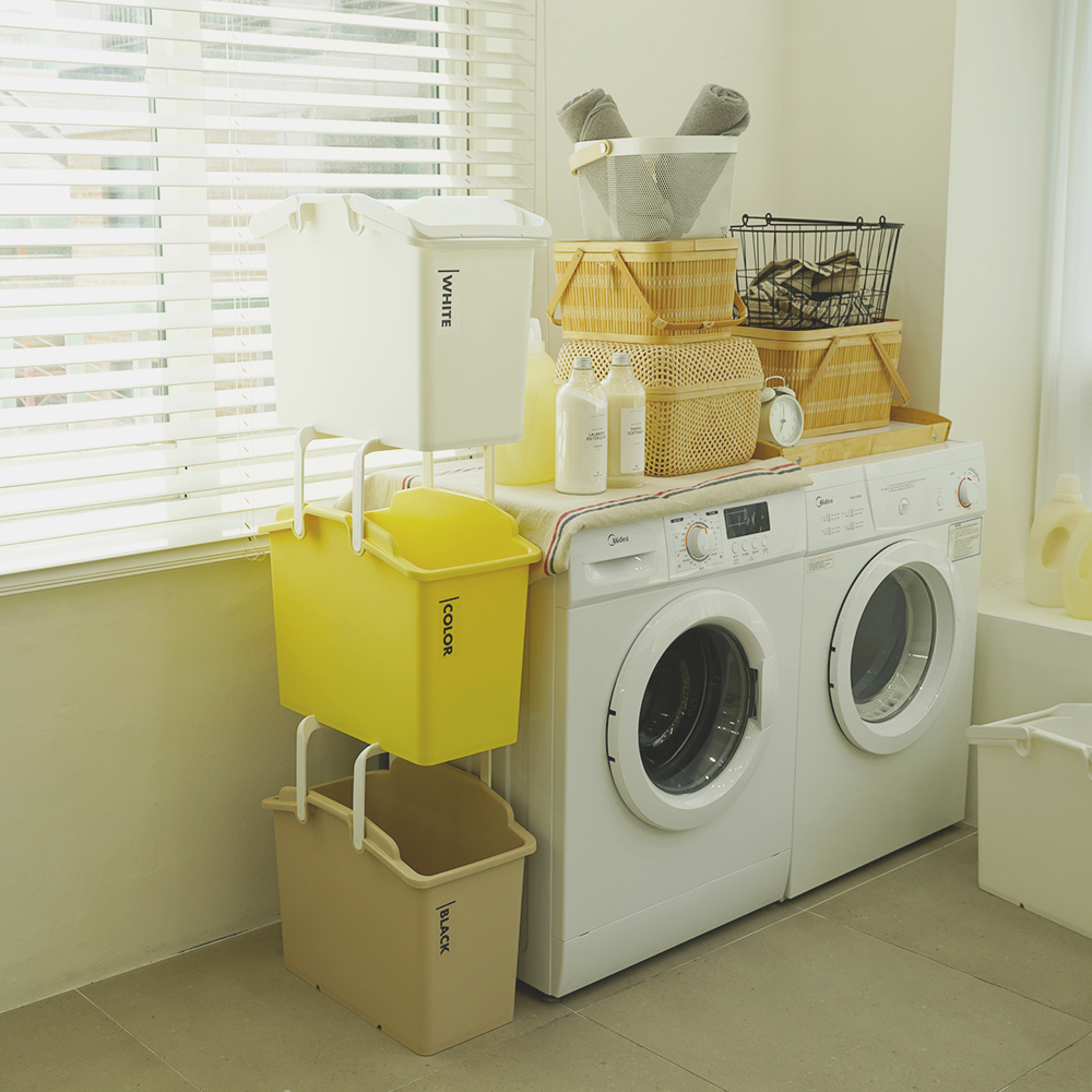 POOM | 스마트 빨래바구니 35L 2P