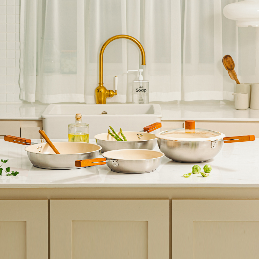 POOM | 라일리 바닥3중 스텐 26cm 프라이팬