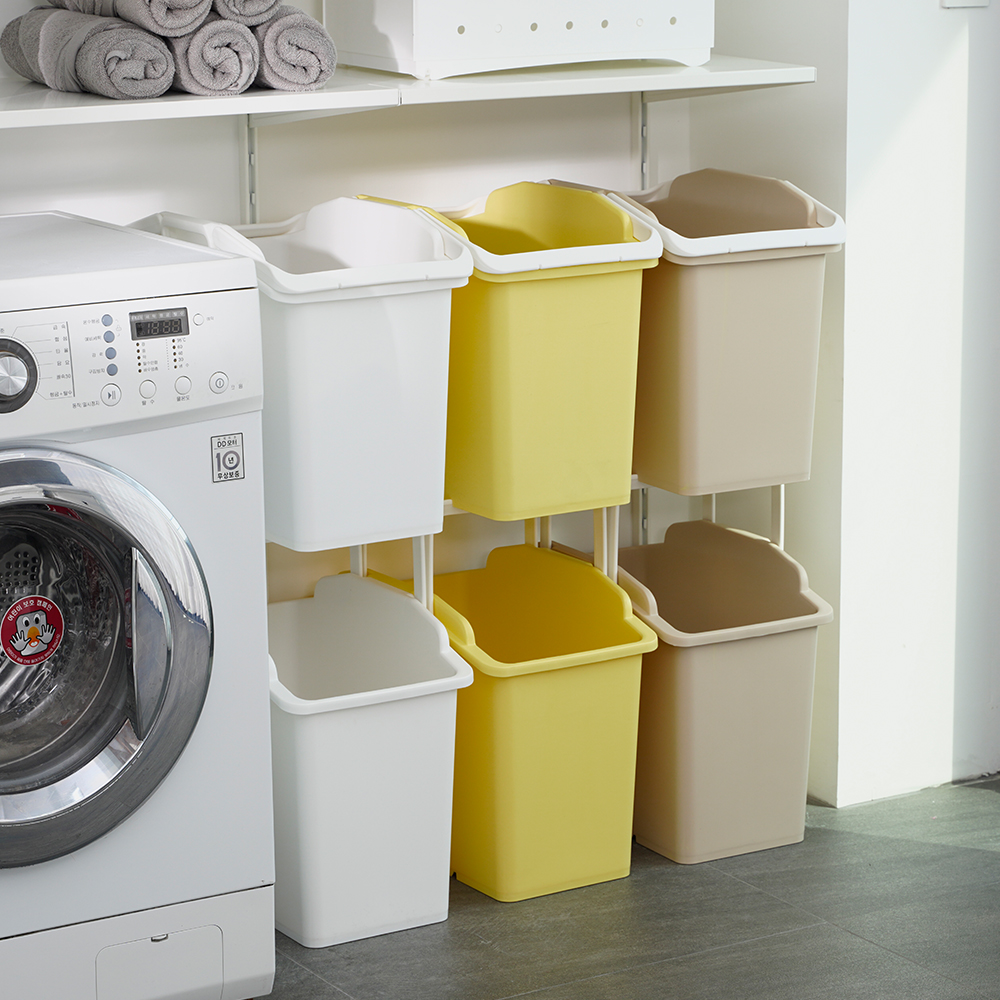 POOM | 스마트 빨래바구니 35L 2P