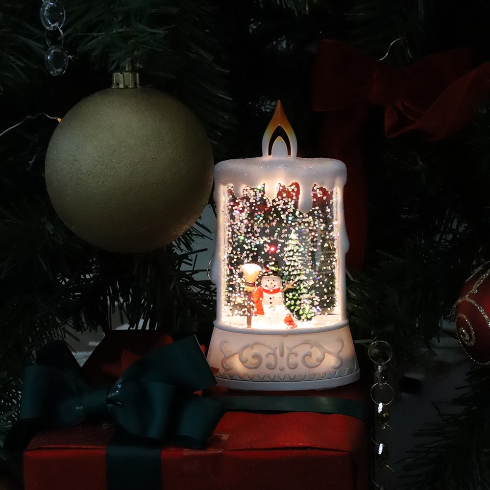 POOM | LED 크리스마스 캔들 워터볼