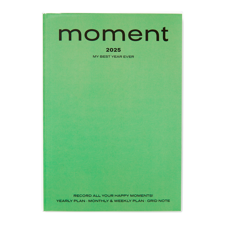 POOM | 2025 그린 moment 다이어리 (04013483)