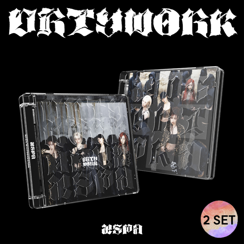 POOM | [2종 SET] 에스파 - 싱글앨범 Dirty Work (Dirty Code Ver.)