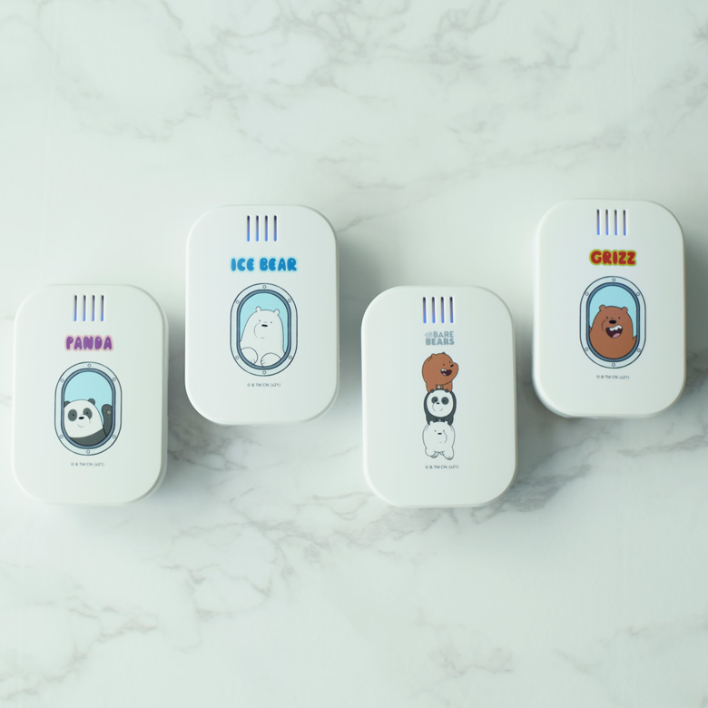 POOM | 위베어베어스 UV-C LED 미니 휴대용 칫솔살균기