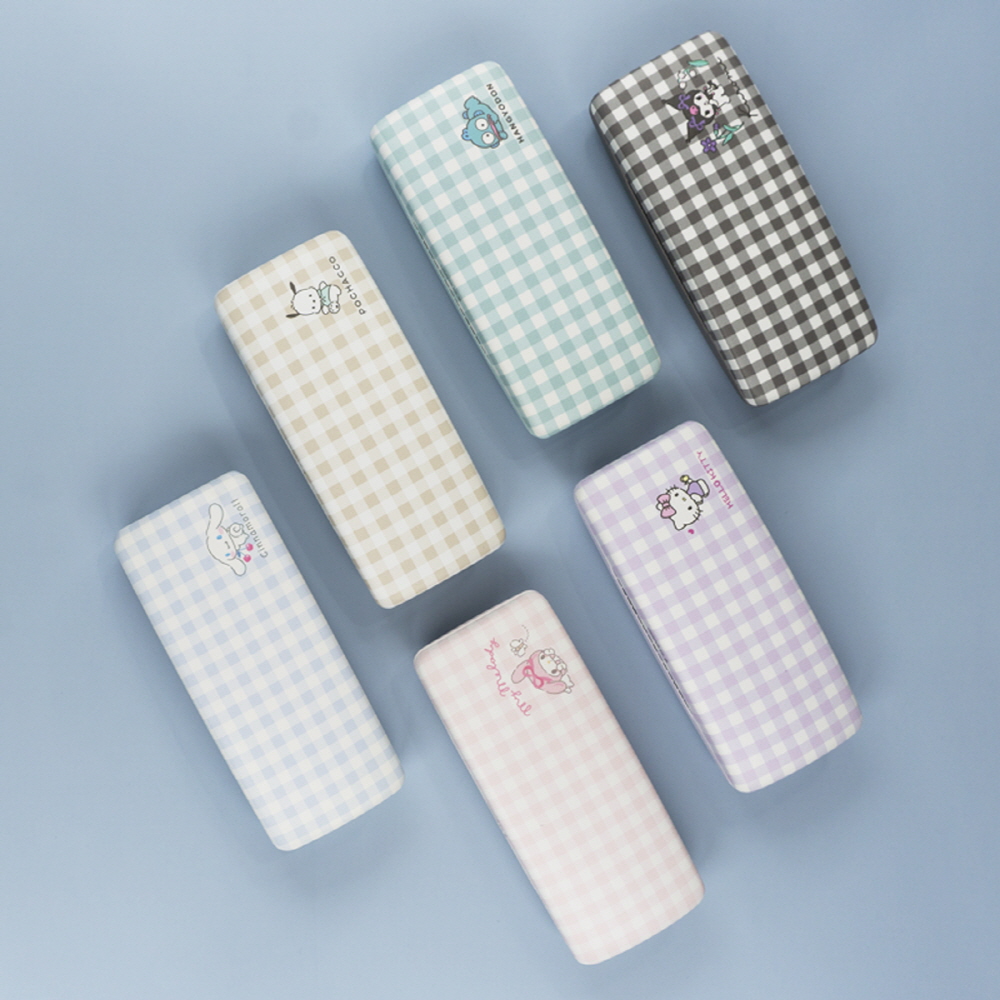 POOM | 산리오 안경케이스 안경닦이 세트 6종 헬로키티