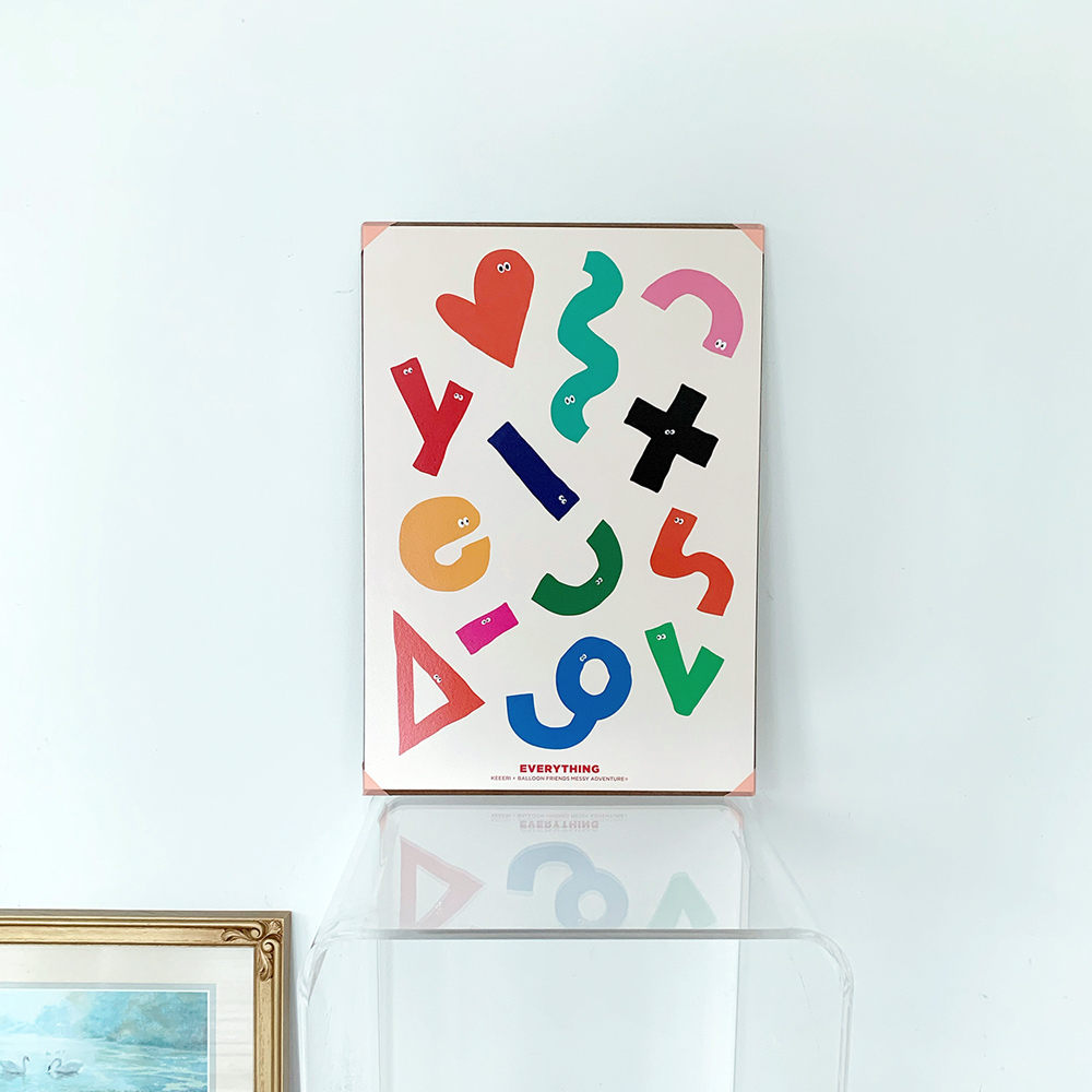POOM | [KEEERI x BFMA] EVERYTHING 포스터 A3