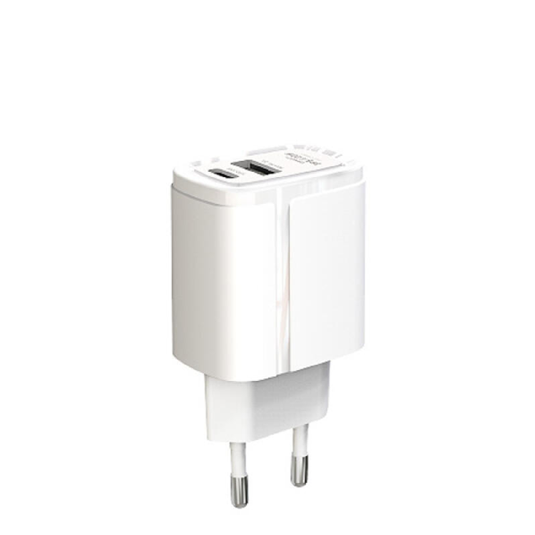 POOM | 가정용 PD 20W 초고속 충전기(C+USB)